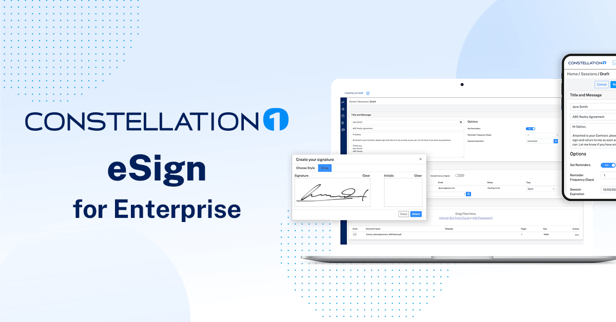 E-Signatures for Business | Constellation1